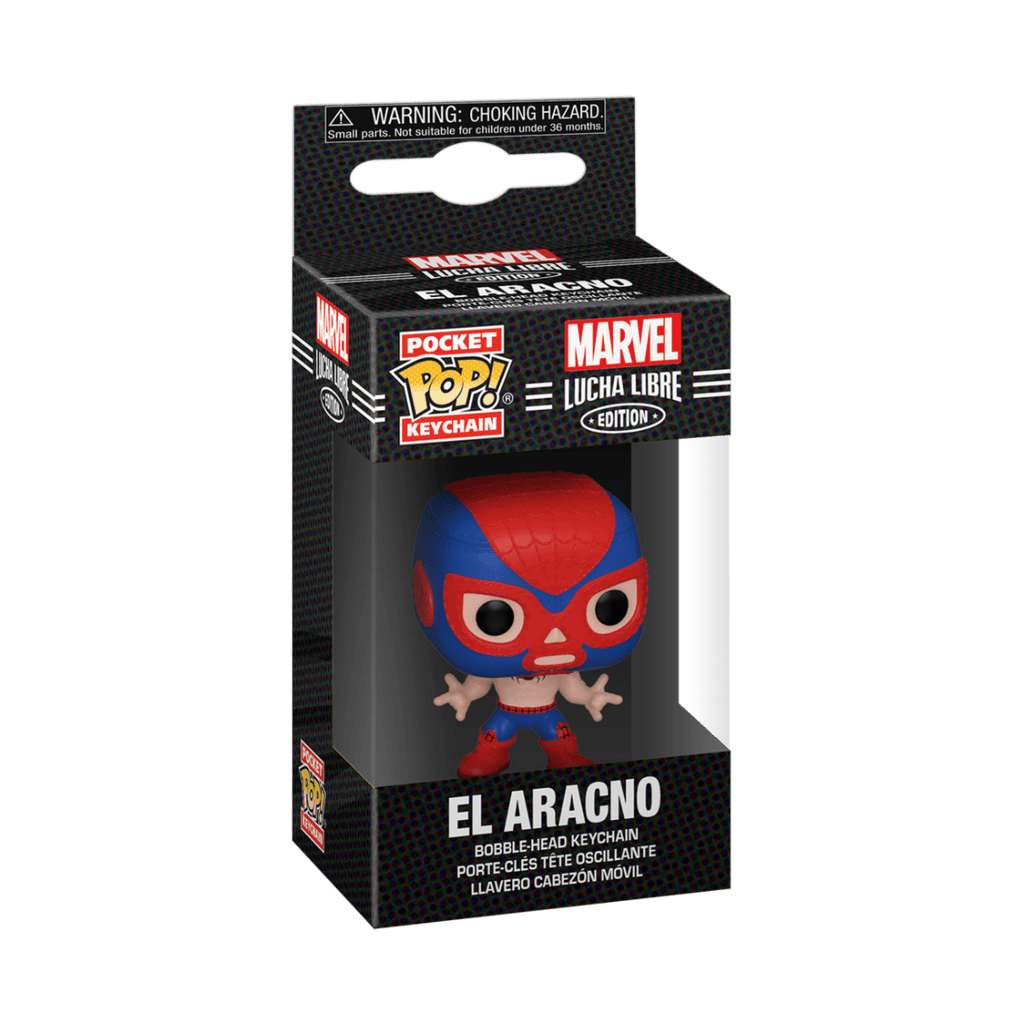 FUNKO POCKET POP KEYCHAIN Marvel Lucha Libre Spider Man igabiba