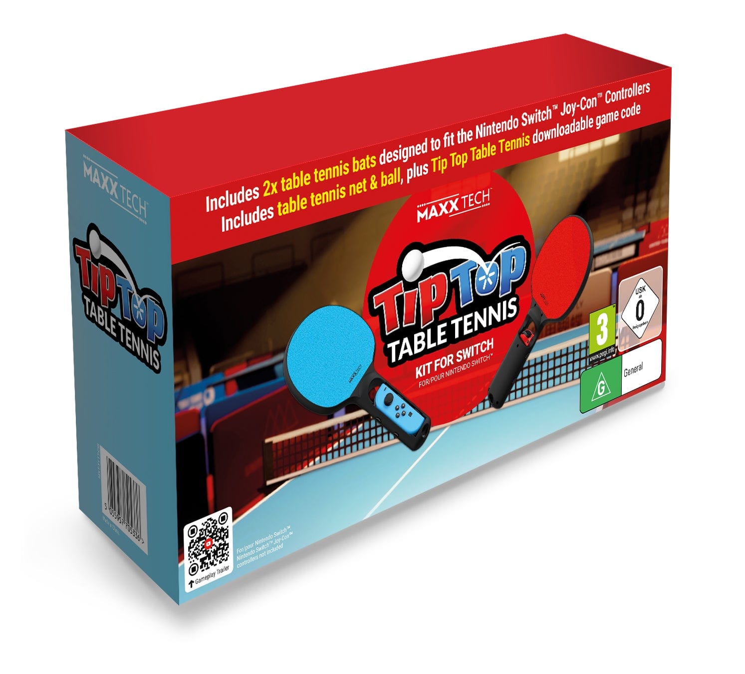 MAXX TECH TIP TOP TABLE TENNIS SWITCH KIT + CIB – igabiba