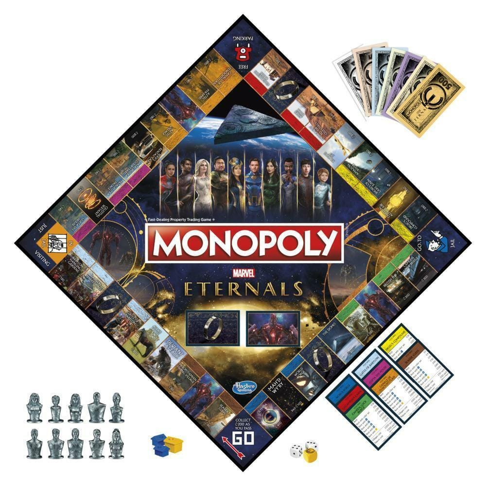 HASBRO GAMING: MONOPOLY MARVEL ETERNALS EDITION – igabiba
