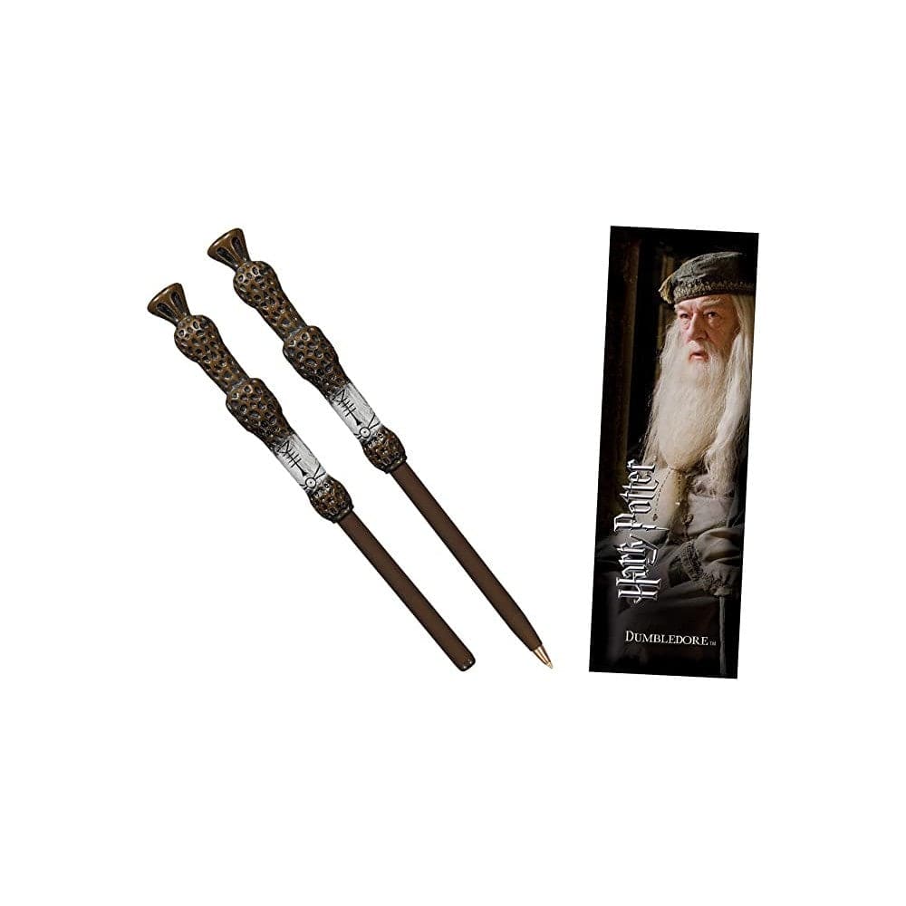 NOBLE COLLECTION - HARRY POTTER - WANDS - DUMBLEDORE WAND PEN AND BOOK ...